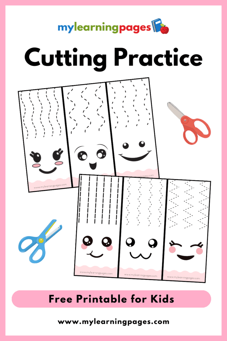 CUTTING PRACTICE PAGES – My Learning Pages