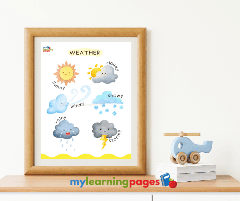 CHARTS FOR KIDS – My Learning Pages