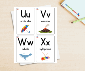 ABC FLASHCARDS FOR TODDLERS – My Learning Pages