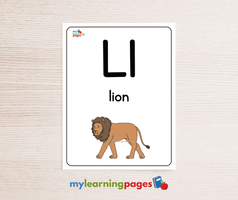 ALPHABET POSTERS PRINTABLE – My Learning Pages