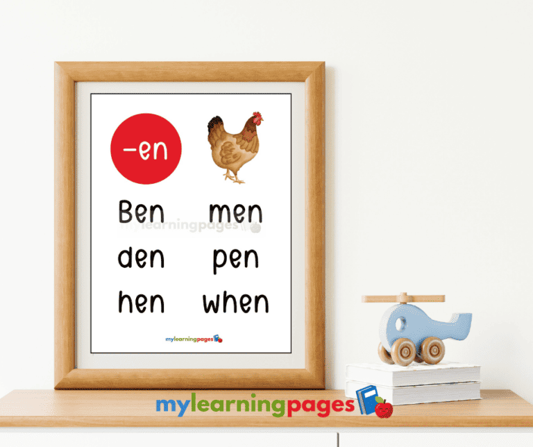 CVC WORD FAMILIES – My Learning Pages