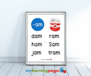 CVC WORD FAMILIES – My Learning Pages