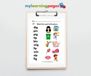 CVC WORDS FOR KINDERGARTEN – My Learning Pages