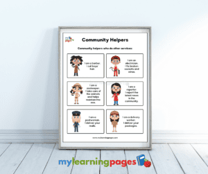 COMMUNITY HELPERS FOR KIDS – My Learning Pages