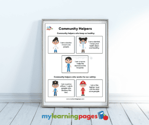 COMMUNITY HELPERS FOR KIDS – My Learning Pages